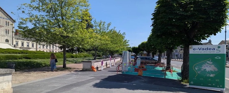 SPIE implante ses premières bornes de recharge e-Vadea à Châteauroux